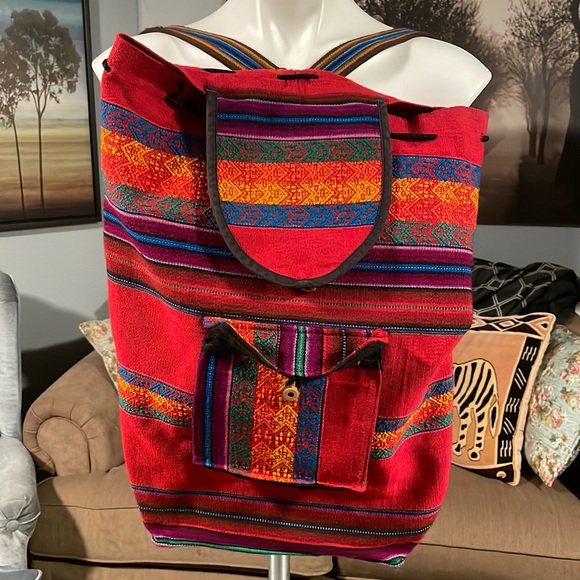 Bags | Peruvian Traditional Bookbag | Poshmark
